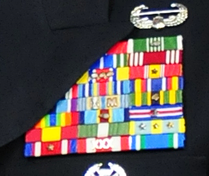 Pictures of Minnesota National Guard Ribbon Racks